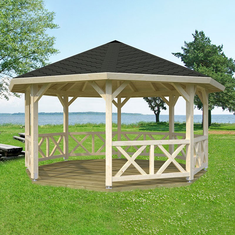 Paviljong - Billigt solskydd med paviljonger | Bygghemma.se