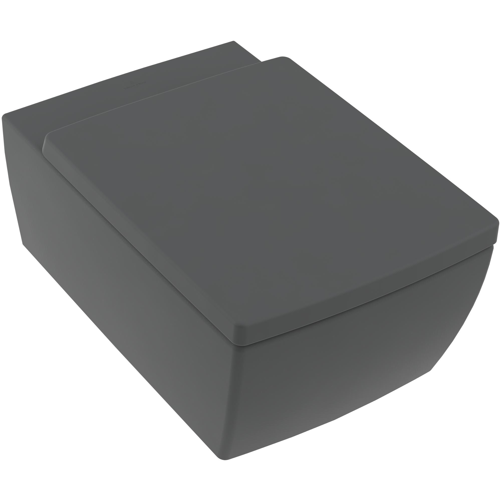 Vägghängd Toalettstol Villeroy & Boch Memento 2.0 Grafit med Ceramic ...