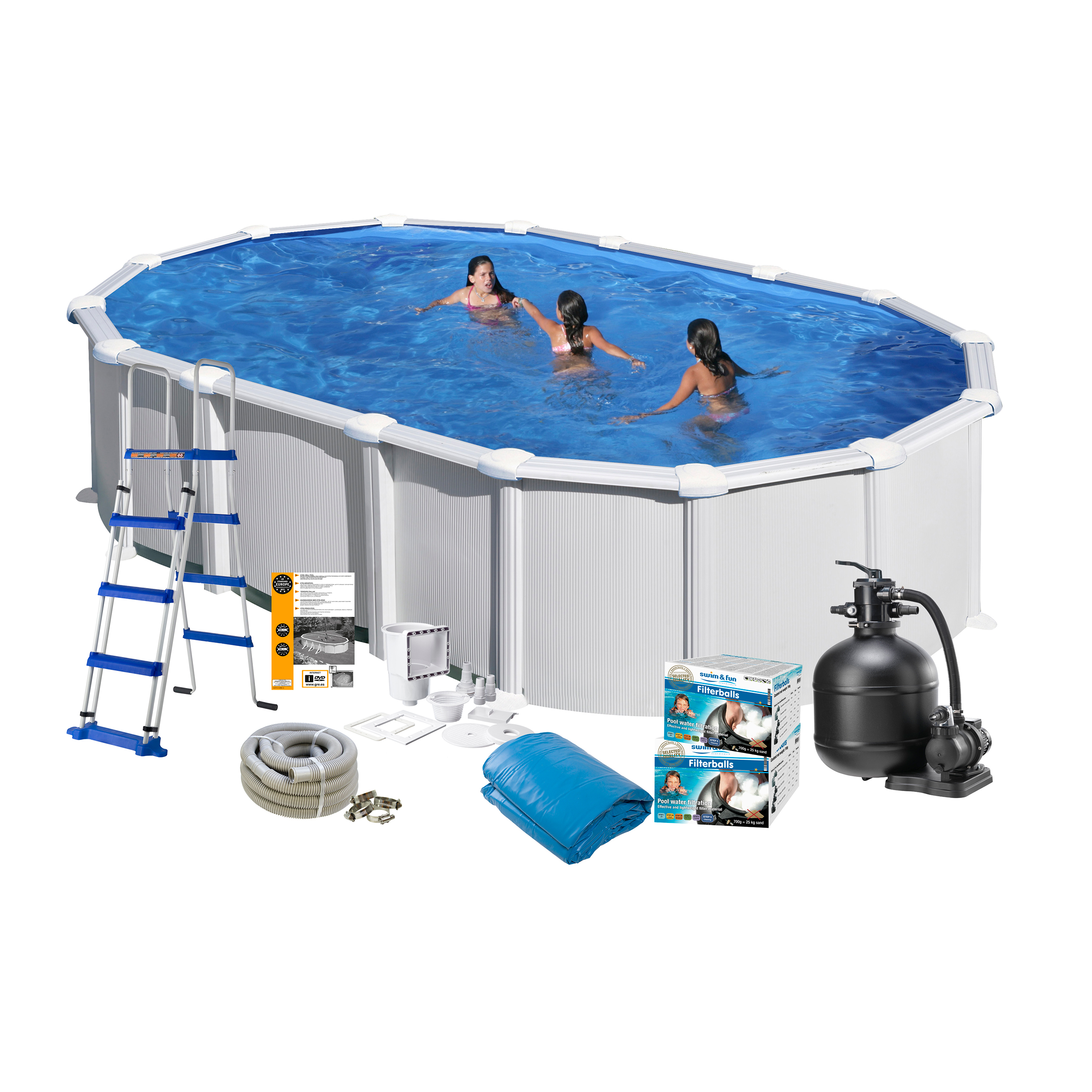 Poolpaket - Kompletta paket till pool | Bygghemma.se