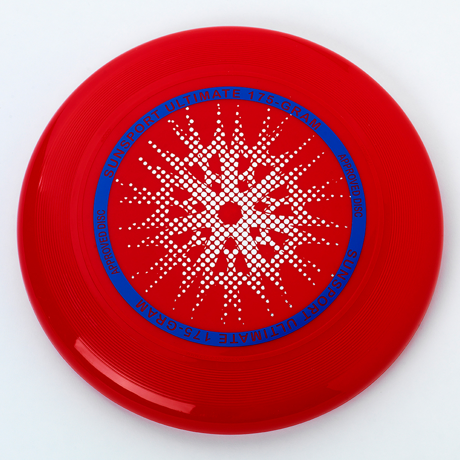 Frisbee Sunsport Stark Röd - 411-500-Red - Bygghemma.se