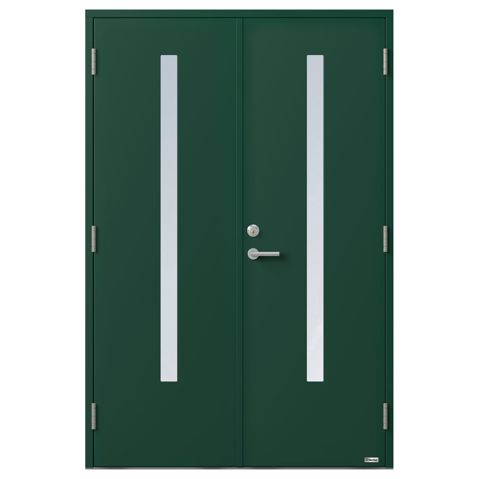 Parytterdörr NorDan Bor Sirius 863PG BxH: 130x210 cm, Vänster, Grön ...