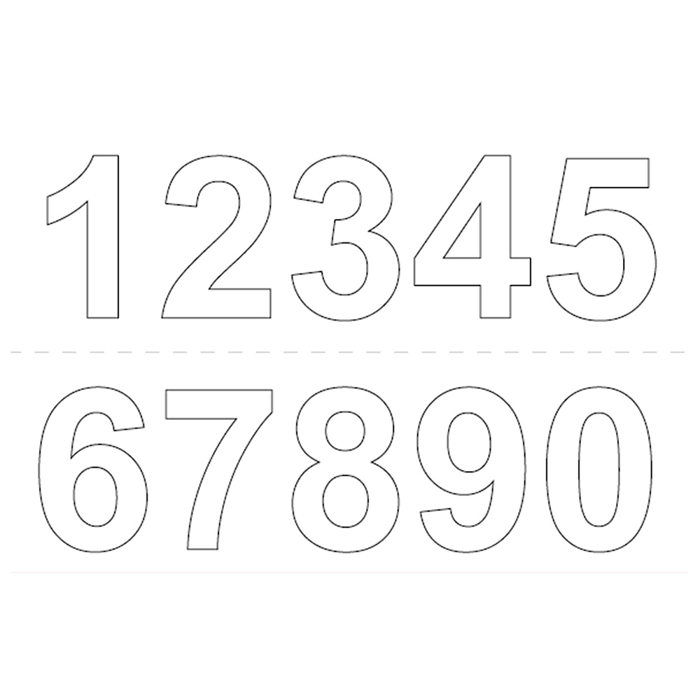 Fasadsiffror & husnummer - Förse ditt hus med hussiffror | Bygghemma.se