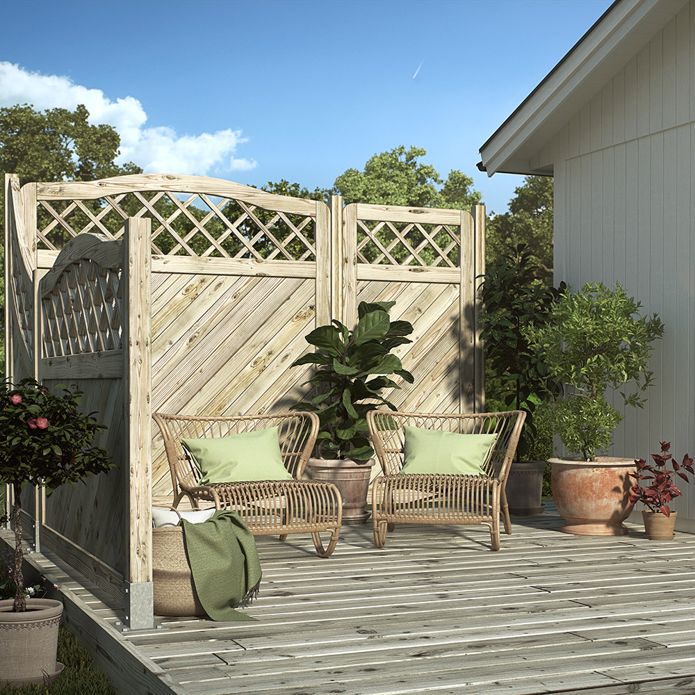 Vindskydd - Passar till trädgård & altan | Bygghemma.se