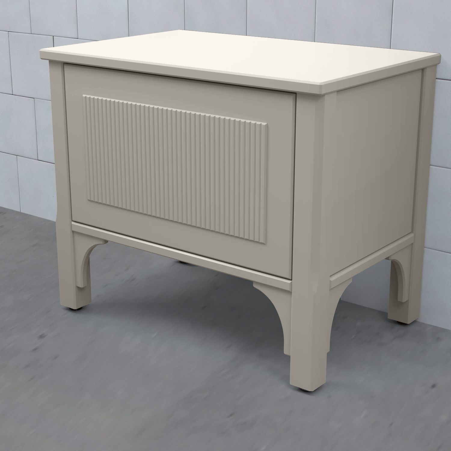 Förvaringspall Björbo Badrum Saga Harv Sand, B: 600 mm- SP645H