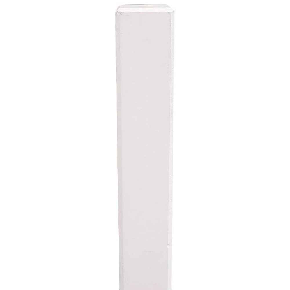 Stolpe Jabo Vit Vit 70x70x1100 - 3673 - Bygghemma.se