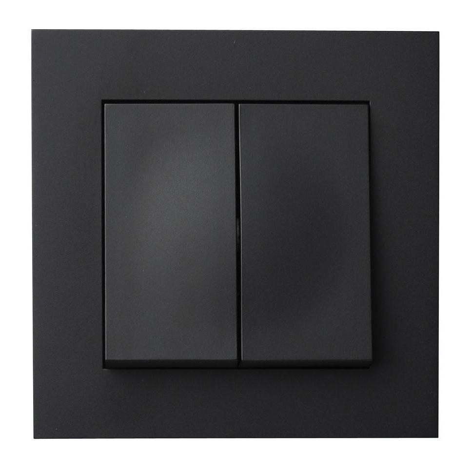 Svart strömbrytare - Snygga svarta strömbrytare | Bygghemma.se