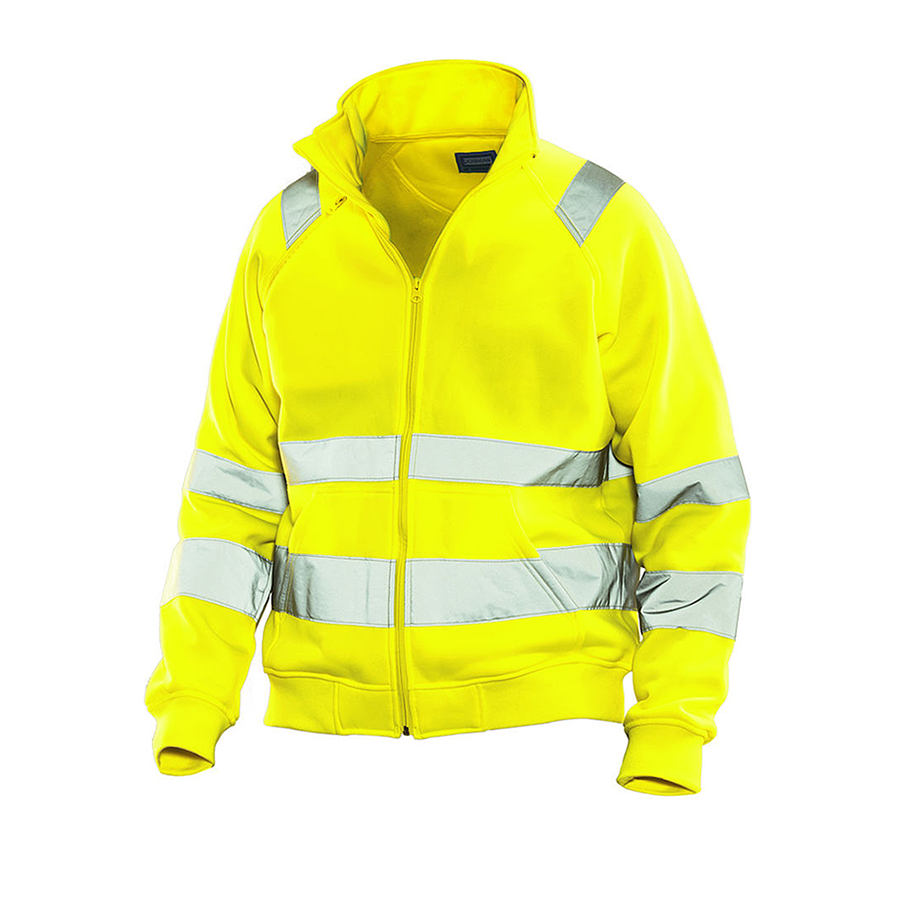 Sweatshirt-jacka Varsel Jobman 5172 Storlek:S Gul- 65517266-2100-4