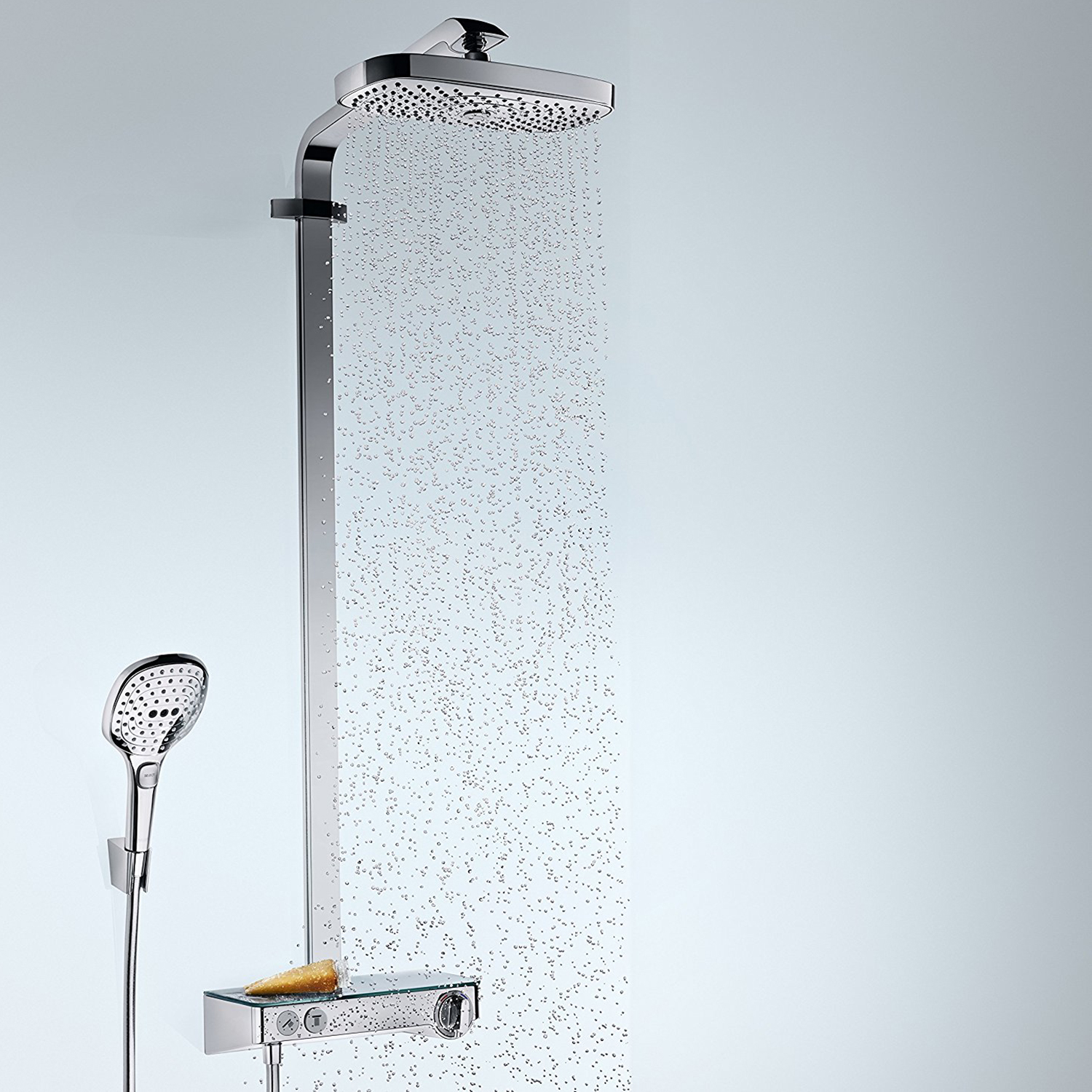 Takduschset Hansgrohe Raindance Select E 300 2jet Showerpipe 150 cc ...