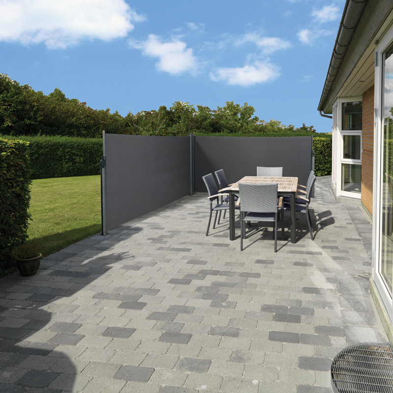 Utdragbart vindskydd | Praktiskt vindskydd utdragbart Bygghemma.se