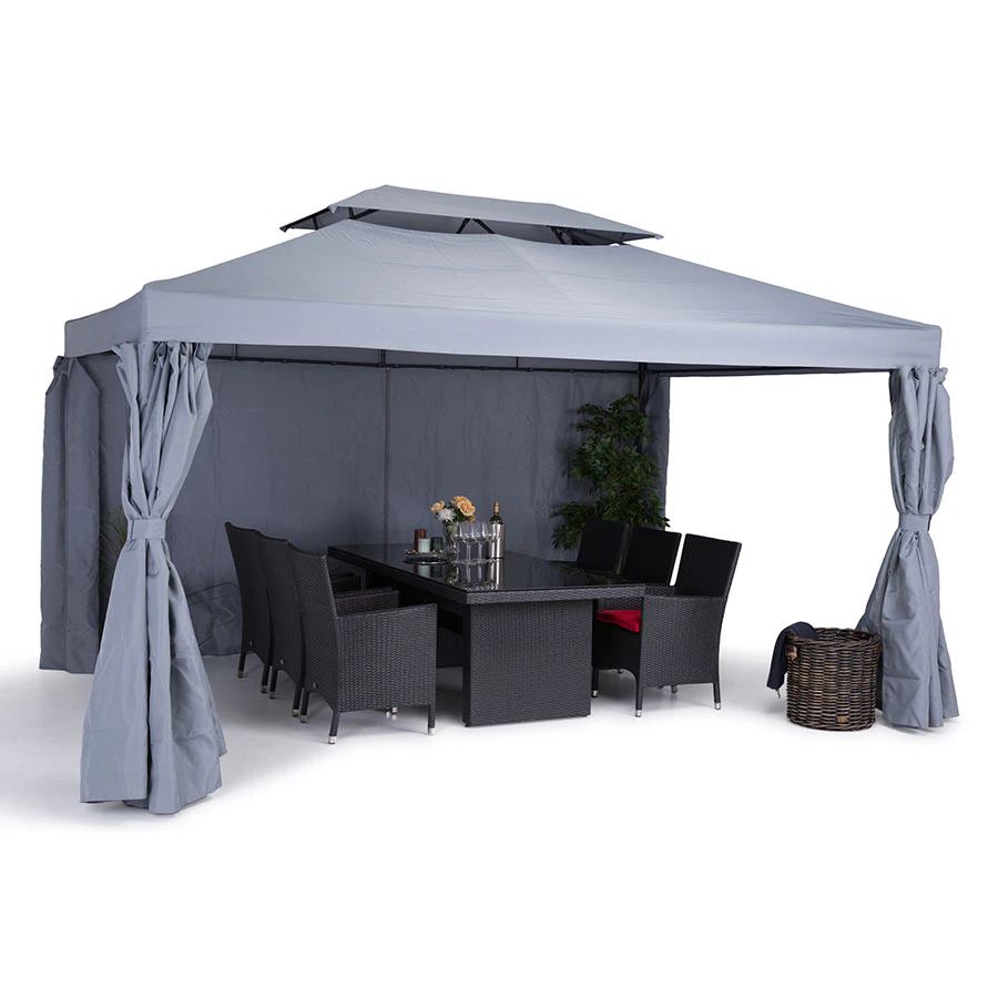 Paviljong 3x4 meter - Billiga solskydd med mått 3x4 | Bygghemma.se