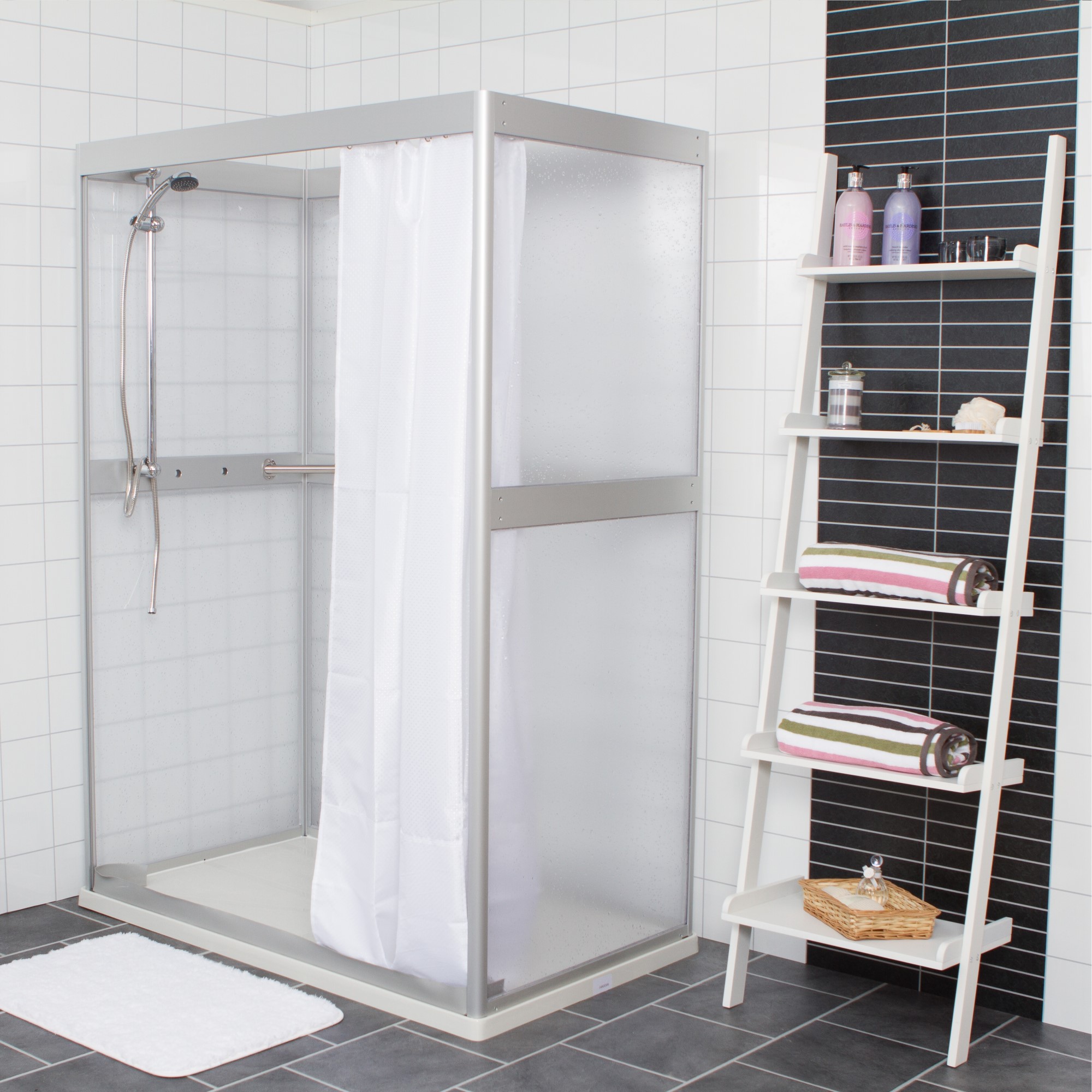 Duschkabin 120x80 - Duschkabiner till badrum | Bygghemma.se