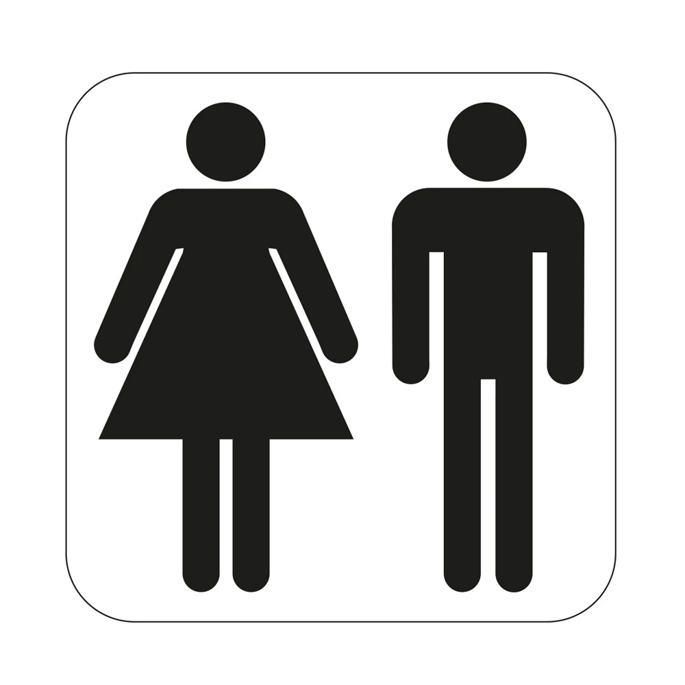 WC-skylt & toalettskylt - Praktisk skylt till toalett | Bygghemma.se
