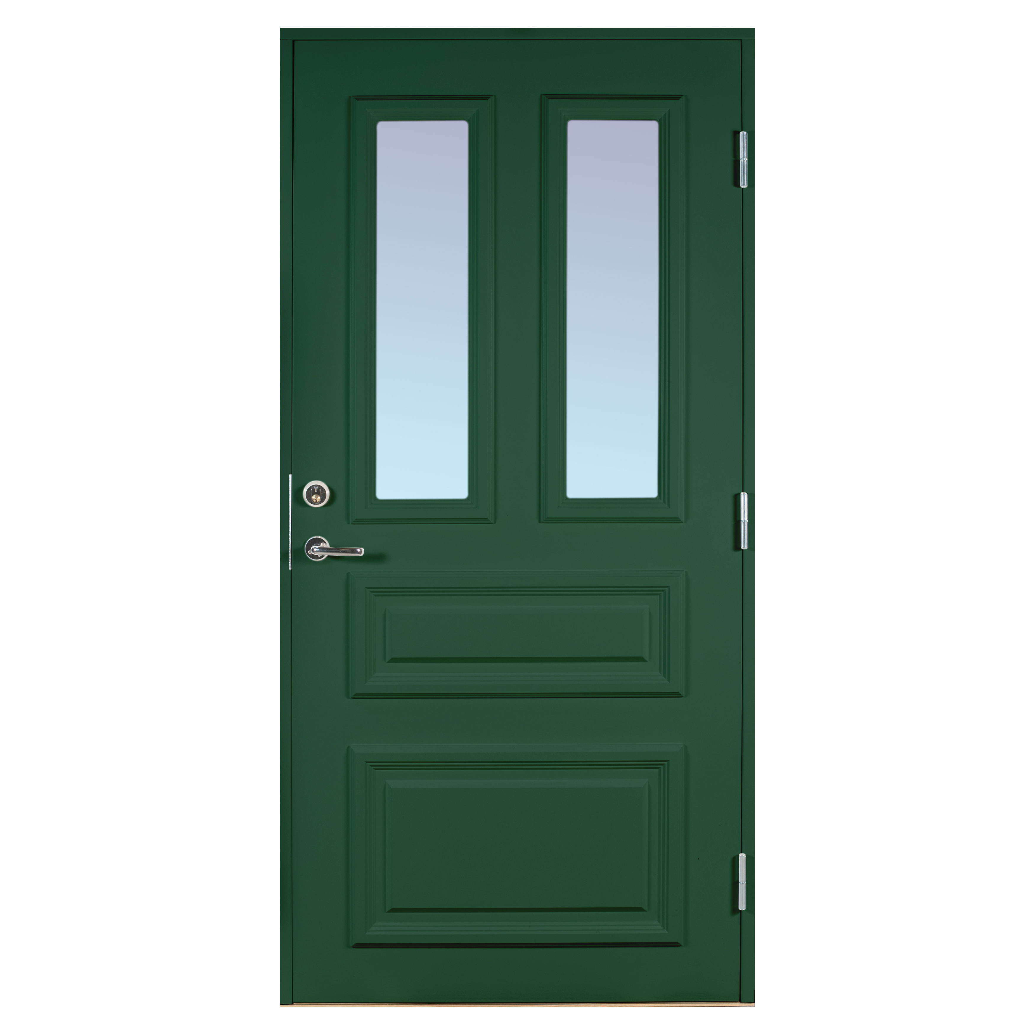 Grön ytterdörr - Trendiga gröna ytterdörrar | Bygghemma.se