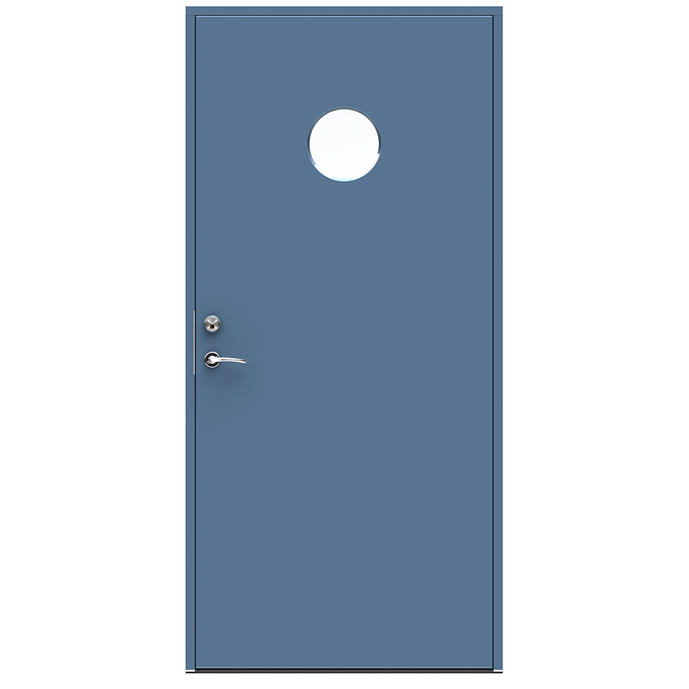 Ytterdörr Swedoor Luna Klarglas BxH: 90x200 cm. Höger. NCS-S-5020-R90B ...