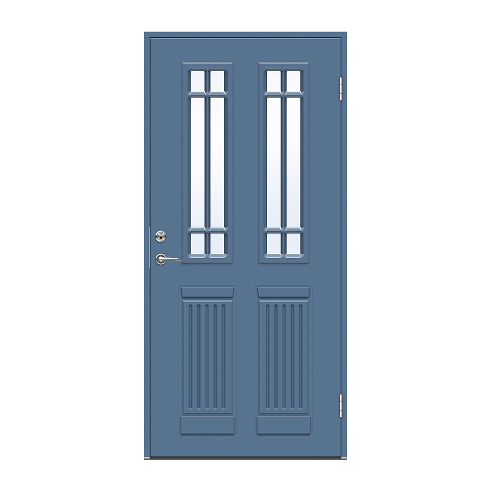 Ytterdörr Swedoor Scott glas NCS-S-5020-R90B (Blå) 9x20, Höger ...